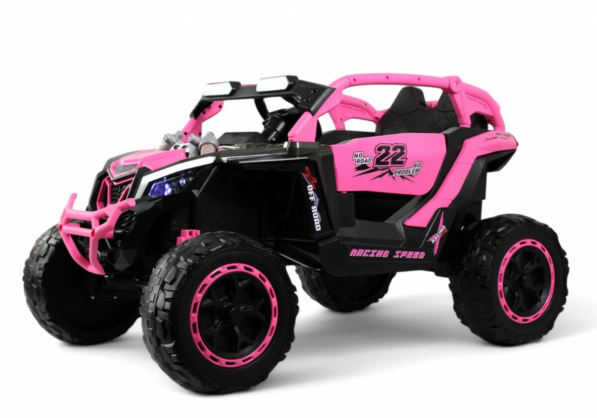 Rivertoys Детский электромобиль K707AM-A розовый