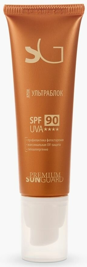 PREMIUM Крем с максимальной защитой Ультраблок SPF 90, 50 мл