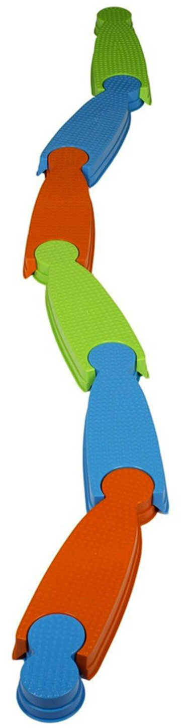 Новый продукт 2025 годаДорожка балансировочная детская, 7 пластиковых элементов, развитие координации движений