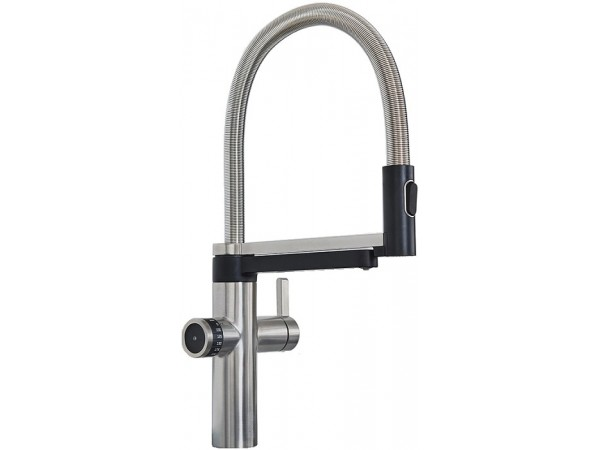Смеситель Blanco EVOL-S Pro Filter нержавеющая сталь 526311