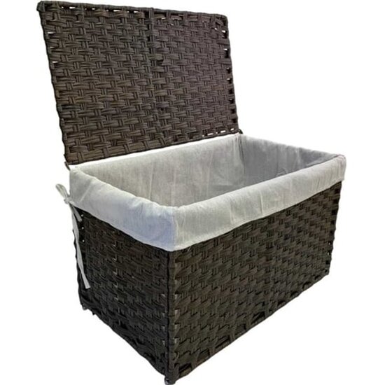 Корзина для белья Homium for Home One, 56*34*34 см, под ротанг (laundry15)