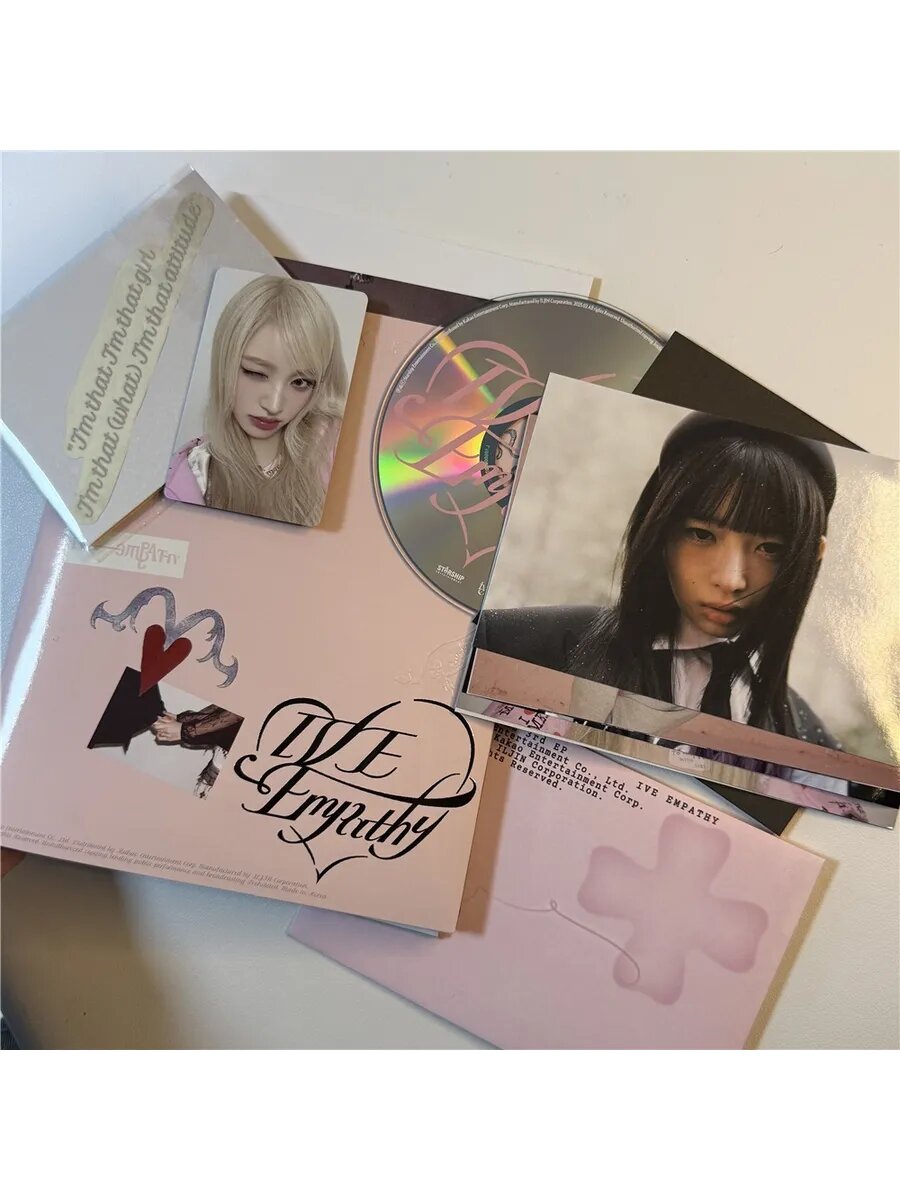 Альбомы IVE - 3rd EP Album IVE EMPATHY（4CD） — фото 1