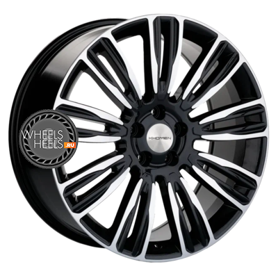 Диск автомобильный литой Khomen Wheels KHW2004 (GAC GS8) 20x8.5 5x120 et45 dia59.5 Black-FP