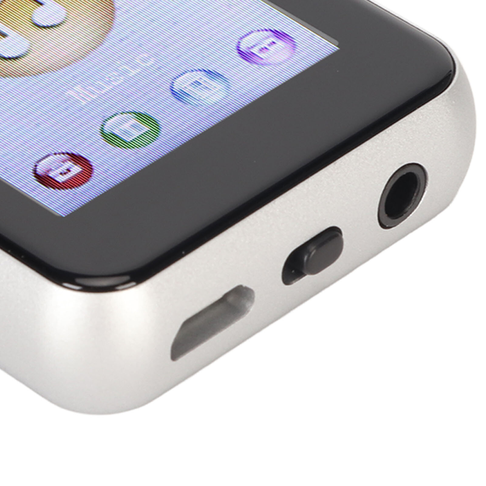 MP3 Bluetooth-плеер HiFi без потерь 1,8-дюймовый сенсорный экран Поддержка записи 8G MP3-плеер с динамиком Электронная книга Серебро