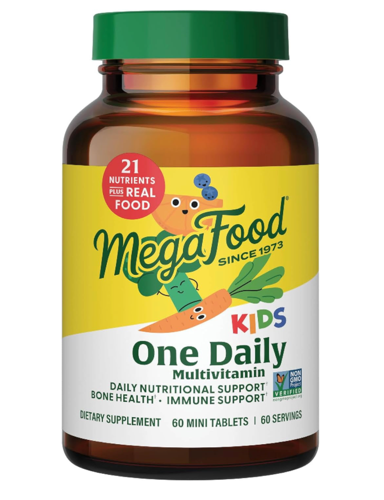 Витамины MegaFood Kids One Daily, для детей, 60 таблеток, без глютена, США