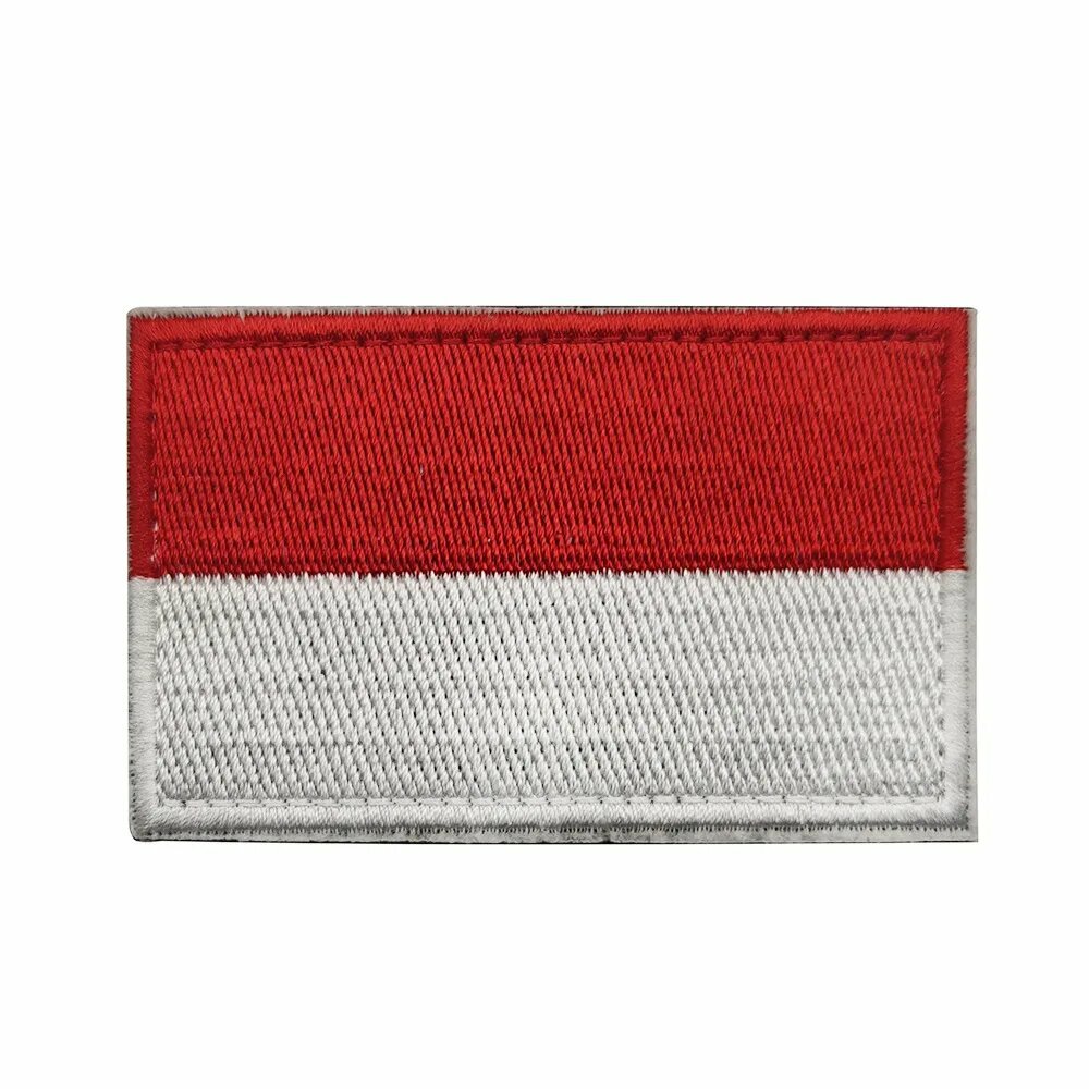Светоотражающая нашивка на липучке с флагом Польши, эмблема орла, нашивка на плечо, вышитый значок боевого костюма в стиле милитари Красный, V90392-1