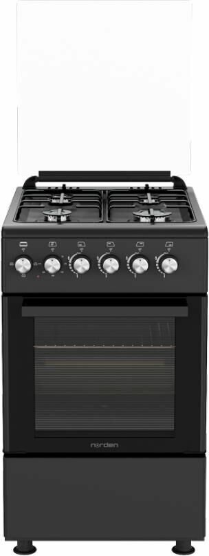 Плита комбинированная EN FF5403GAZD Черный матовый