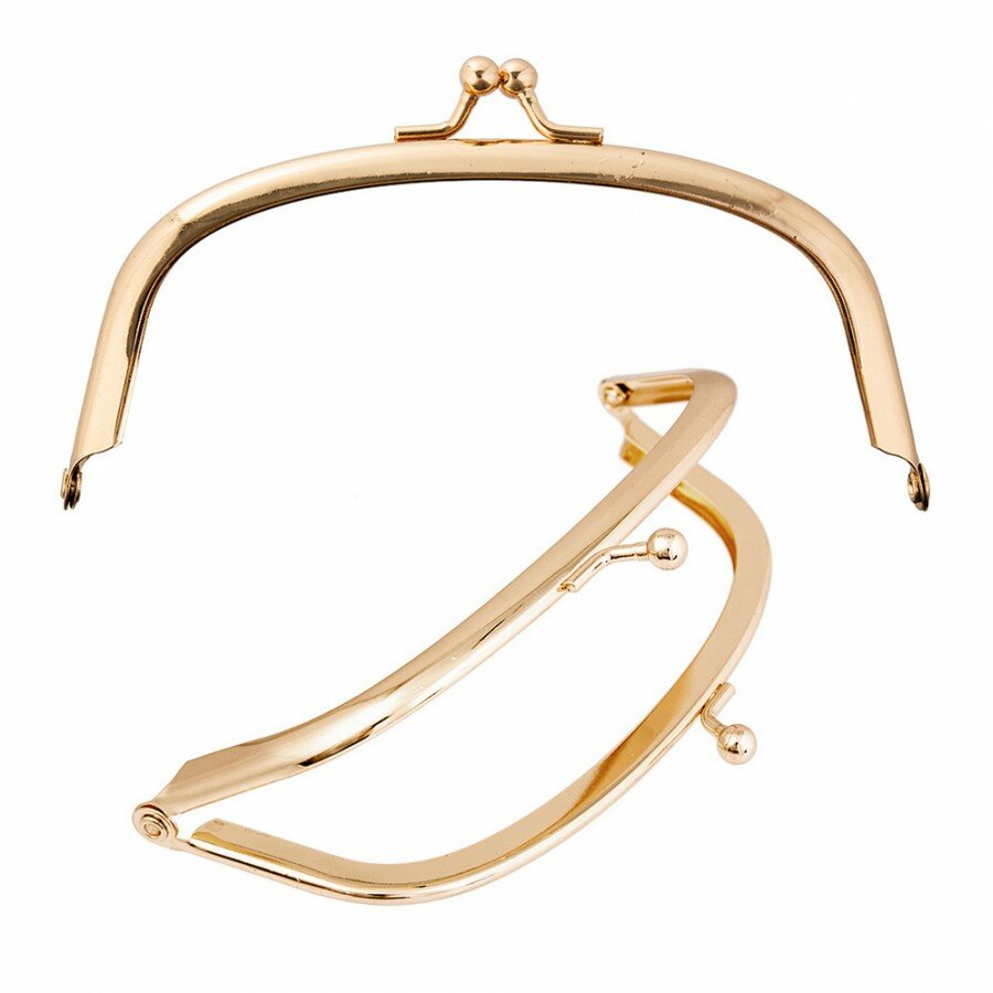 Фермуар Дуга TBY.107950 125мм цв. золото уп.2шт