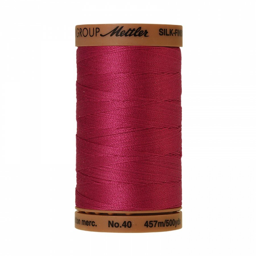 Нить для машинного квилтинга SILK-FINISH COTTON 40, 457 м 1417 Peony
