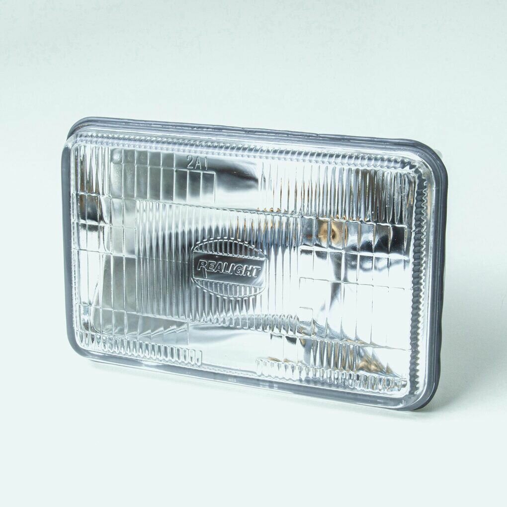 Лампа-фара с несъемной лампочкой H4, REALIGHT (5 дюймов, 24V, 100W/75W) ш170мм, в105мм