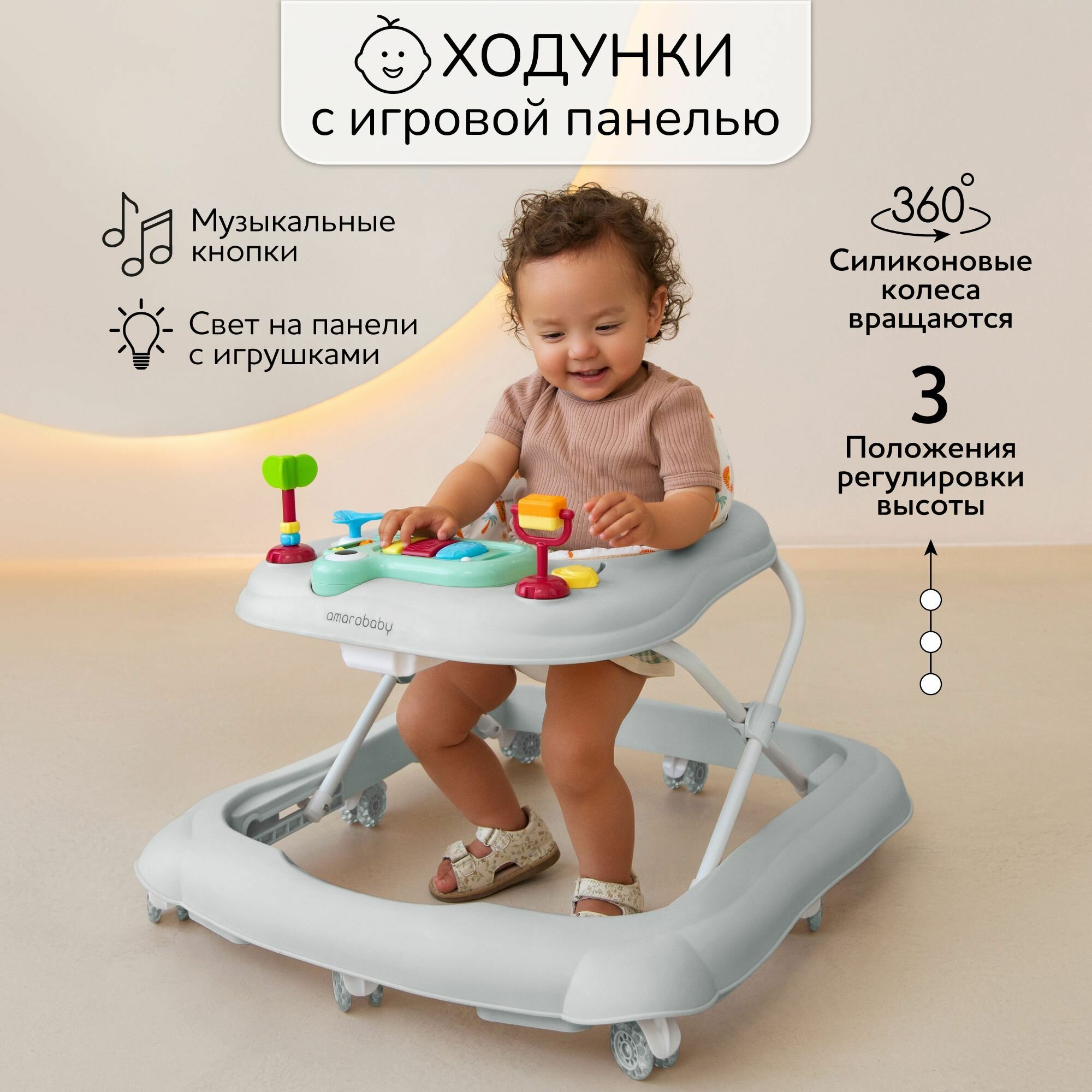 Ходунки-каталка детские