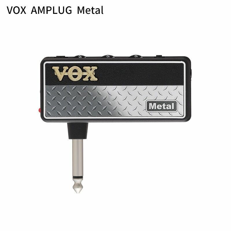 VOX AMPLUG Metal Портативный мини-усилитель для наушников, гитары/бас-гитары, аксессуары для гитары