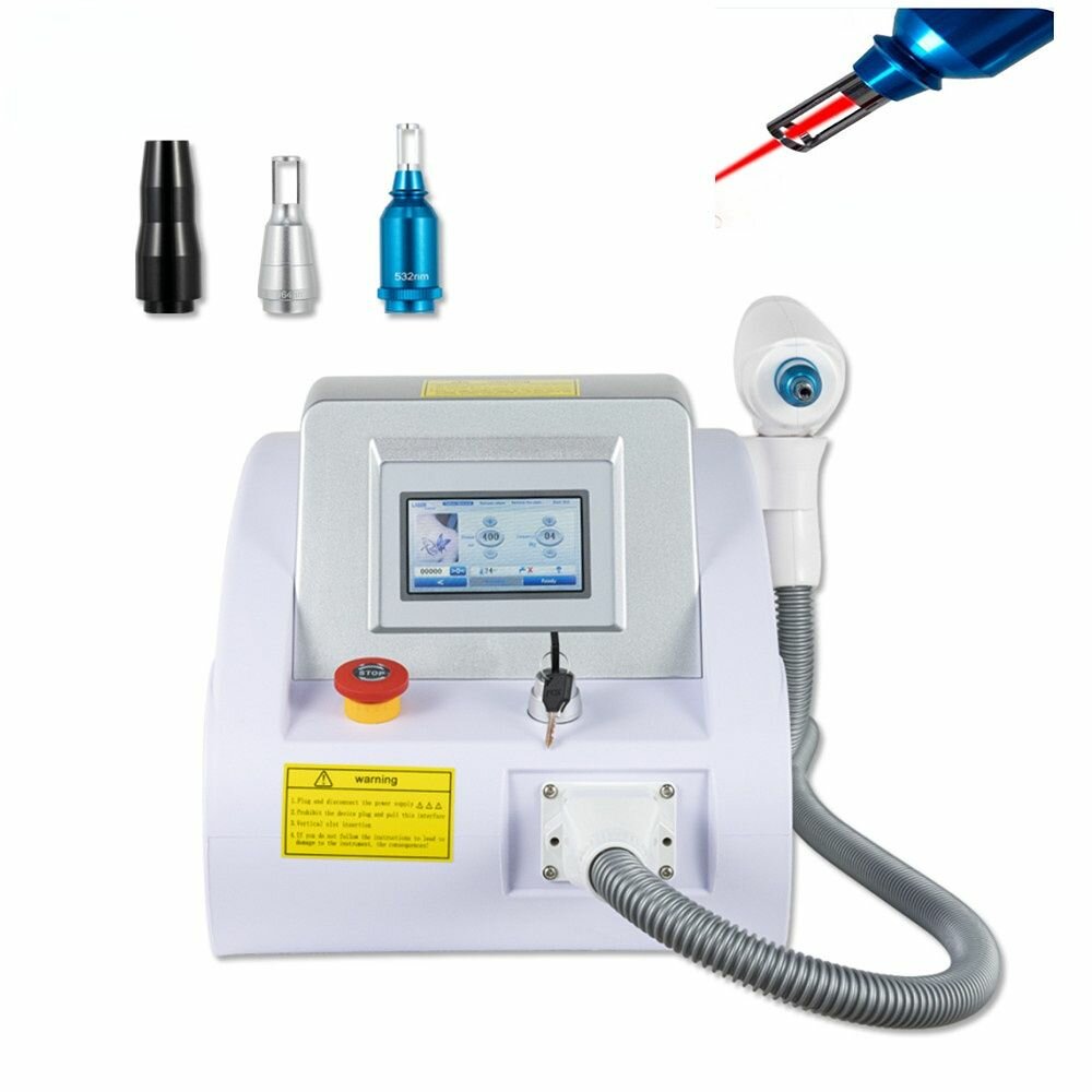 Новый Q - переключатель ND YAG лазер 532 1064 1320 нм для удаления татуировки углерода