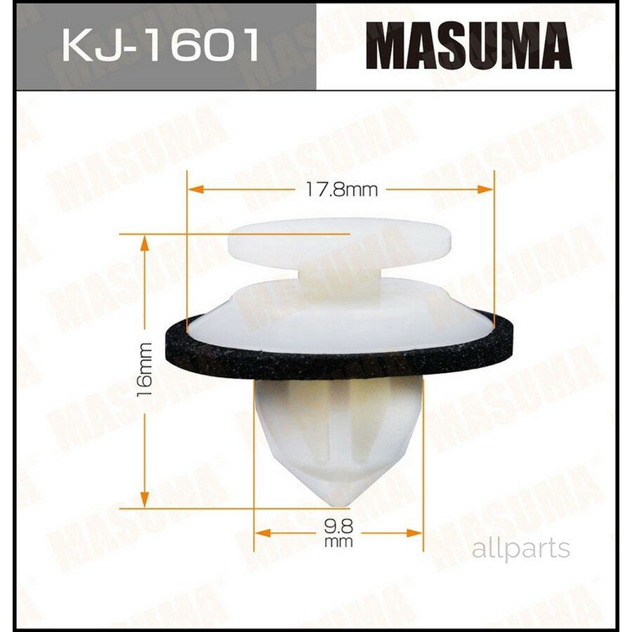 MASUMA KJ-1601 клипса!\ Nissan Note/Cube