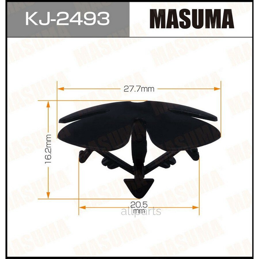 MASUMA KJ-2493 клипса!\ Honda Accord/ Civic/ CR-V