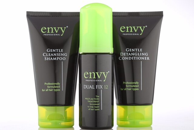 Набор для волос дорожный Envy Professional, 3 продукта, шампунь, кондиционер, мусс уход