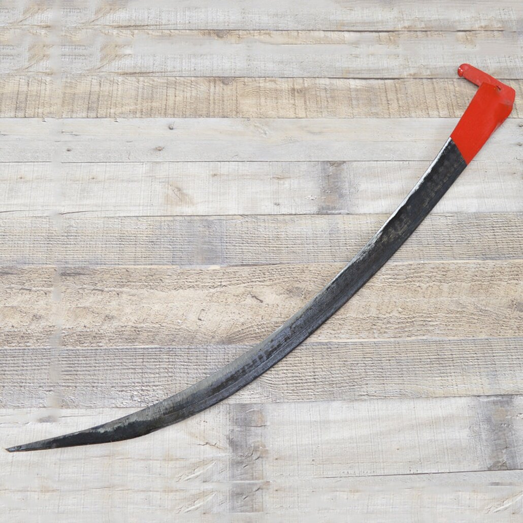 Коса №9 Лиса-Экстра 90см сталь ручка изогнутая садовый инструмент