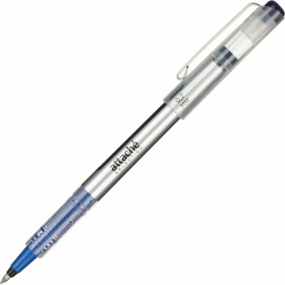 Ручка-роллер Attache Selection Turbo (0.7мм, синяя, пластик), 12шт.