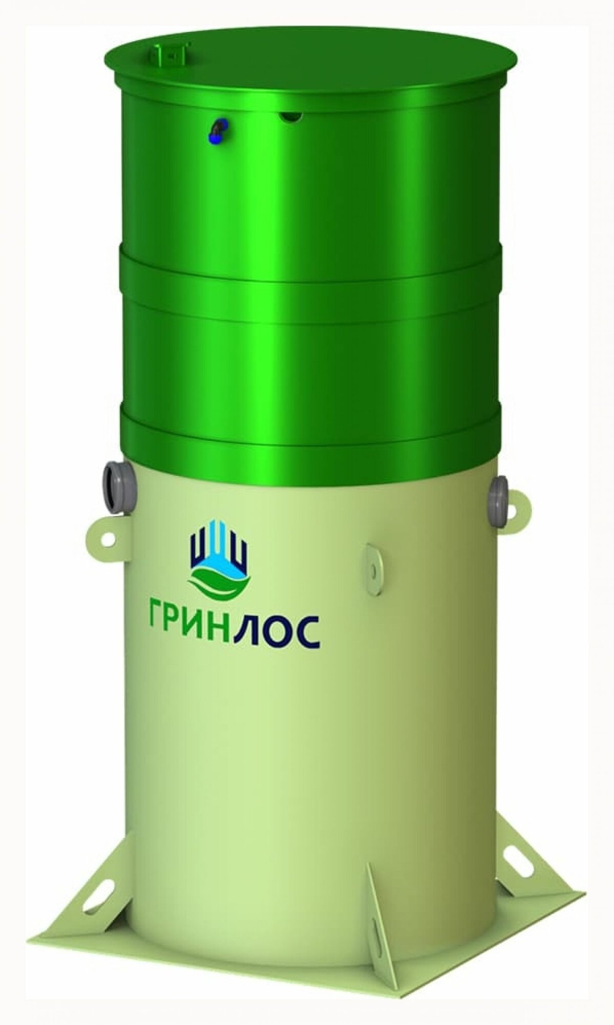 Септик для дома Гринлос Аэро Лайт 3 Миди (0.7 м3/сут, самотечный, на 3 человек)