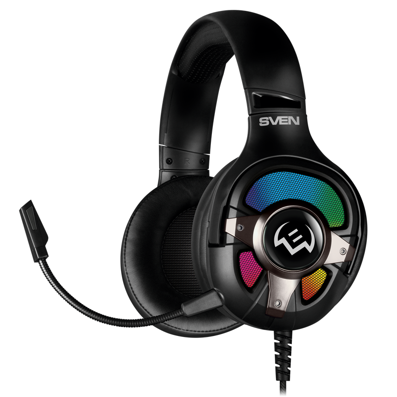 Sven Гарнитура Sven AP-U1100MV, с регулятором громкости, черный (ret)