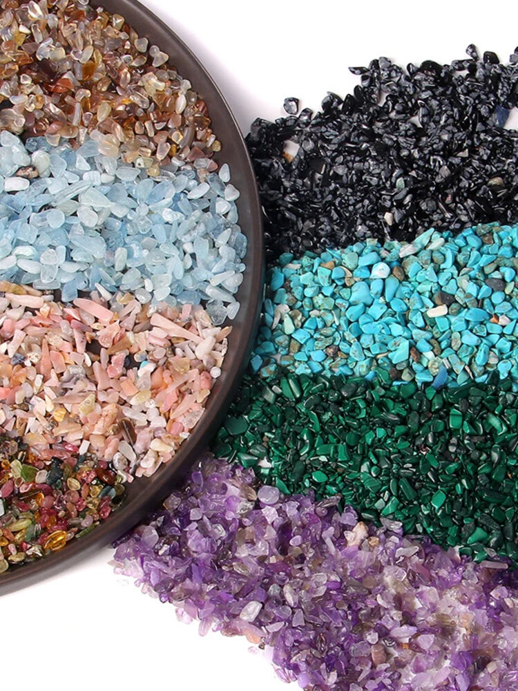 Аметист камень, Декоративные камни для растений аквариума 3-5 мм, 100 г