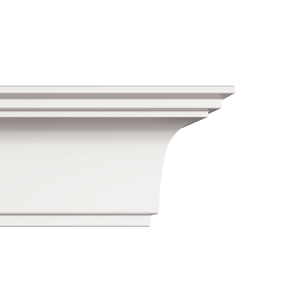 Плинтус потолочный из пенополистирола 85х60х2000 мм под натяжной потолок Солид С 39/85