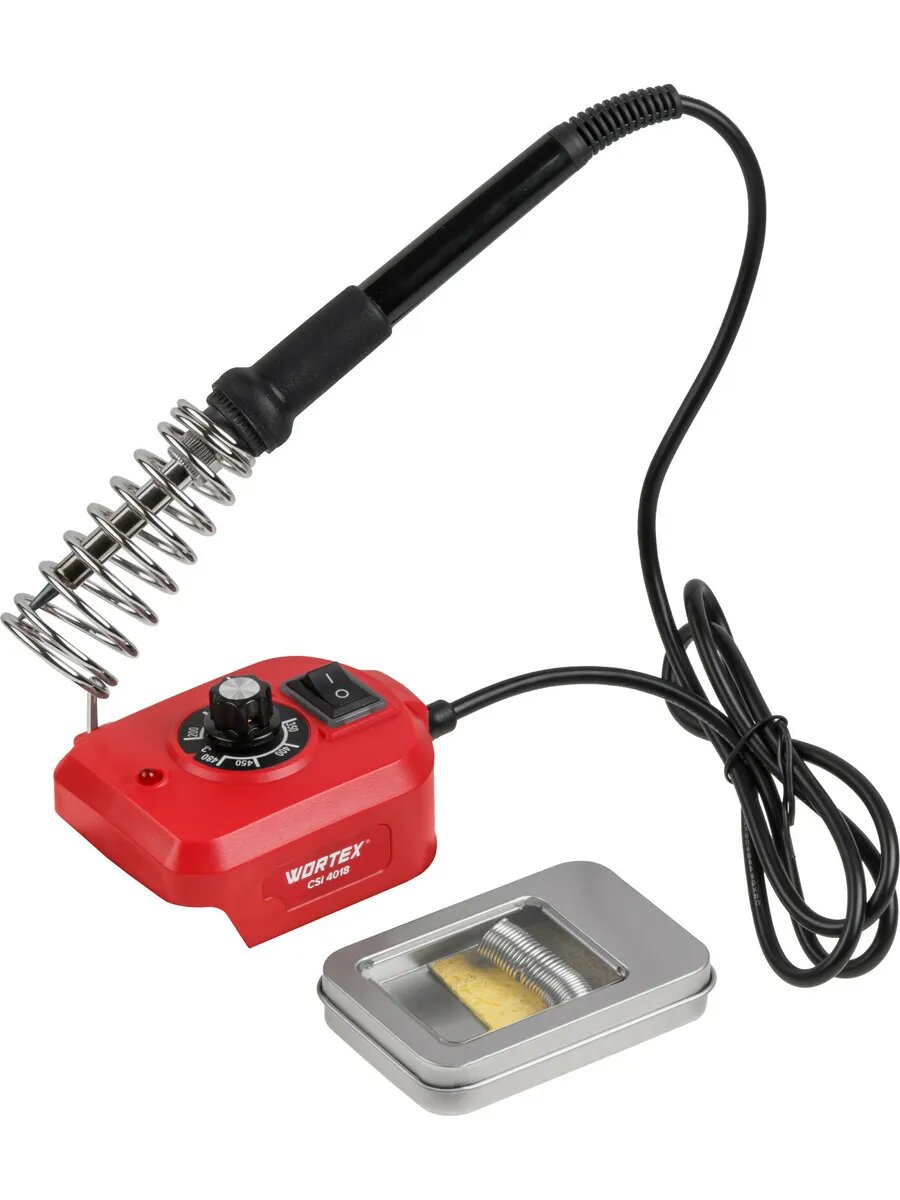 Паяльник аккумуляторный WORTEX CSI 4018 ALL1 Без аккумулятора и зарядного устройства (1334779)