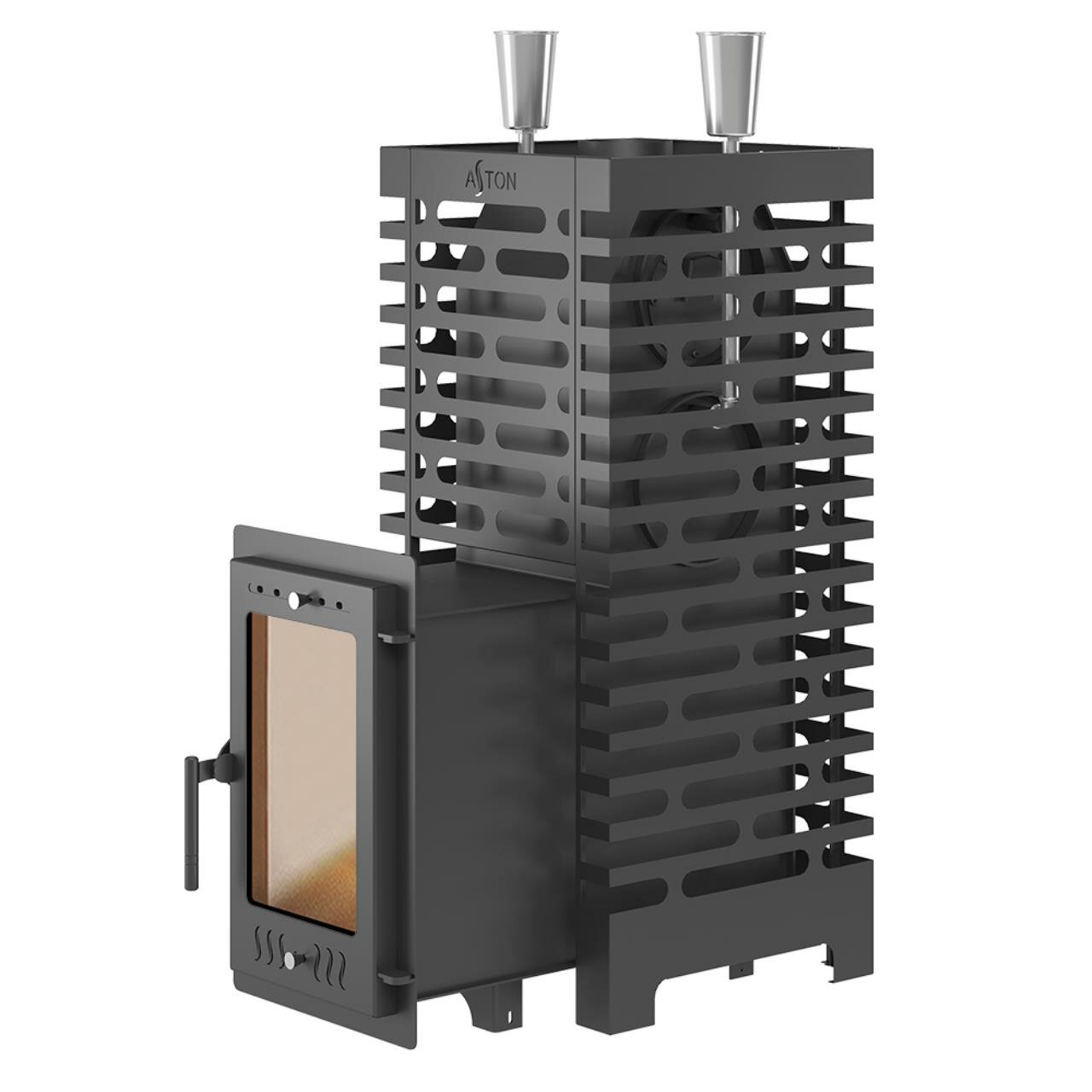 Печь для бани ASTON 24 (310M) Long, диаметр дымохода: 115 мм