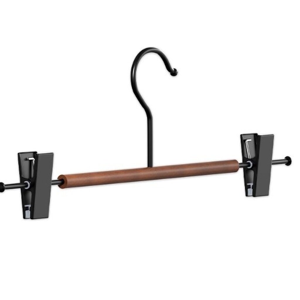 Практичный Железный Арт-Шкаф Из Букового Дерева С Нескользящей Вешалкой Для Хранения Одежды С Зажимом Для Организации И защиты Одежды