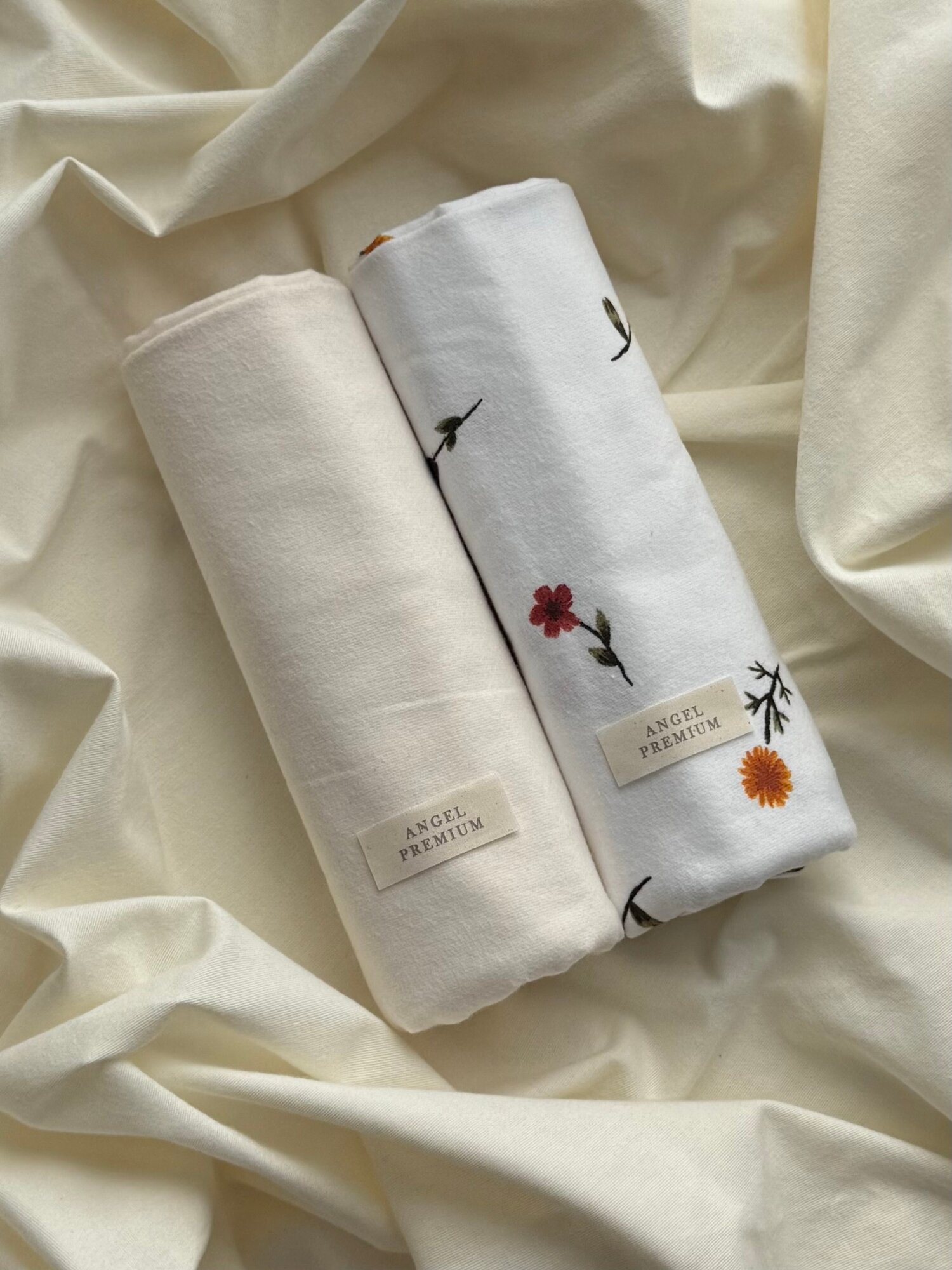 Набор больших пелёнок 100х120 из премиальной фланели ANGEL PREMIUM