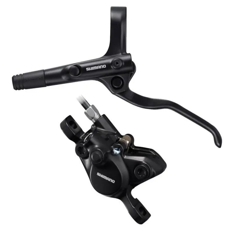 Гидравлический тормоз передний Shimano BL-MT200(L)/BR-MT200(F), 850мм, черный