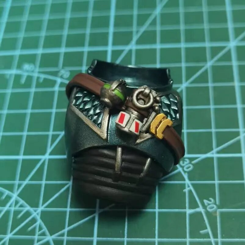 JOY TOY Warhammer 1/18 Alpha Legion Saboteur Consul фигурка Темно-зеленый, Toy Accessory 3