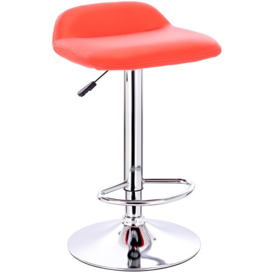 Стул барный Everprof Form Экокожа Красный