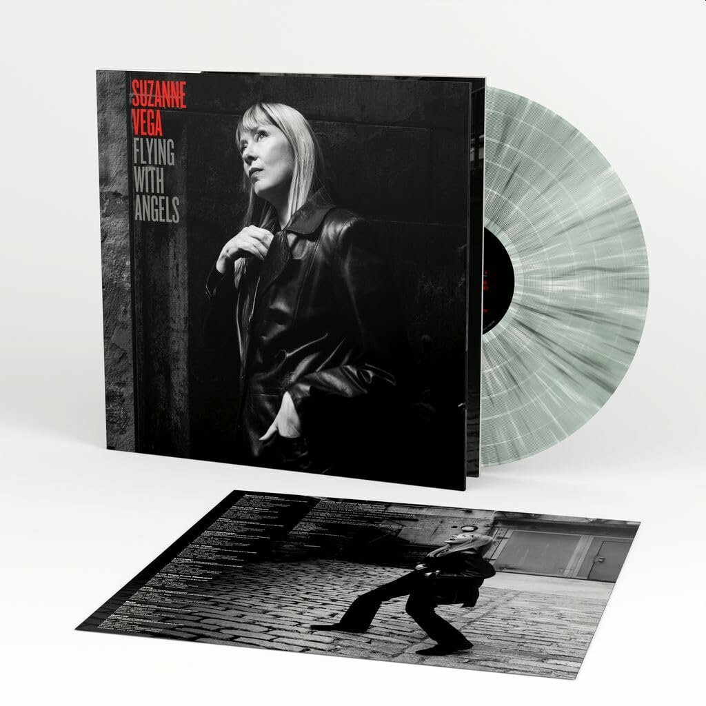 Suzanne Vega - Flying With Angels (coloured) (LP) 2025, Cooking Vinyl, Grey Smoke, Gatefold, Limited Edition, Фирменная виниловая пластинка