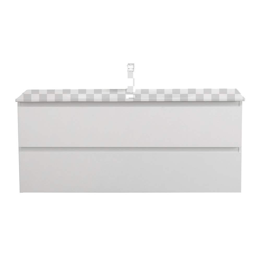 Тумба под раковину BelBagno Kraft 120 KRAFT-1200-2C-SO-BO Bianco Opaco
