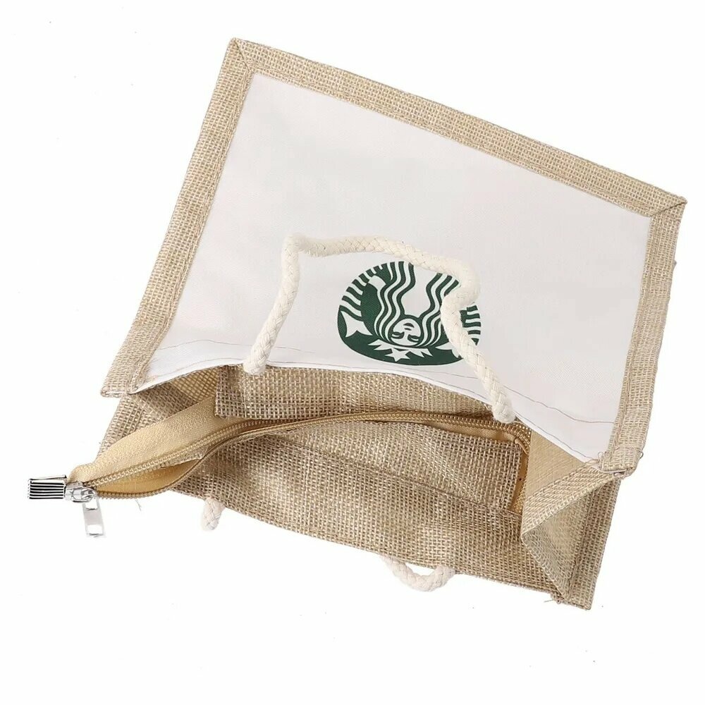 Для starbucks Холщовая Сумка-Тоут Bag Tote Bag