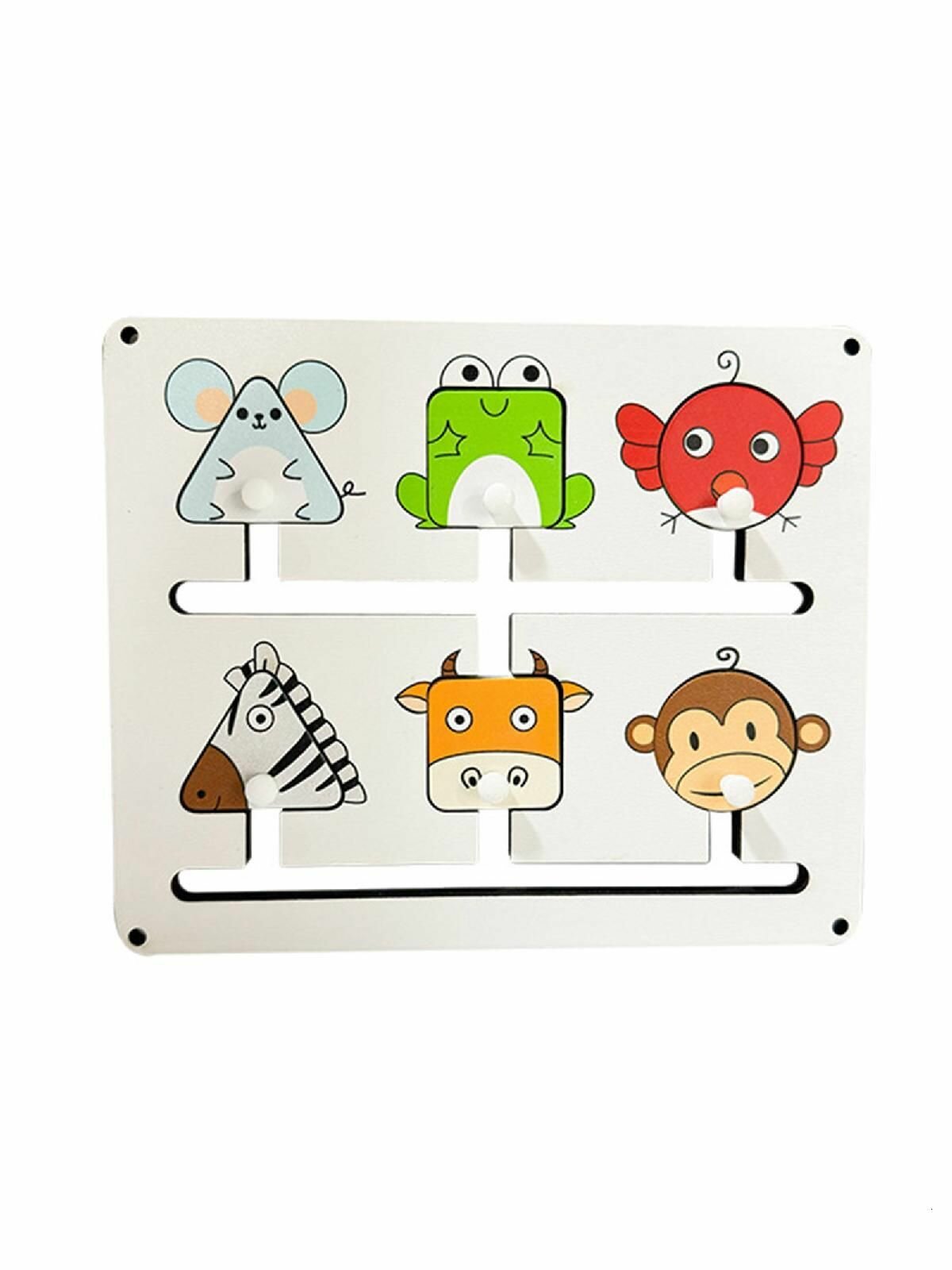 Сортер, Доска для ходьбы по лабиринту животных "сделай сам"