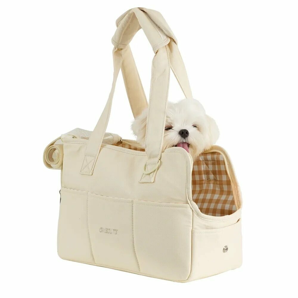 ONECUTE Маленькая собачья сумка с карманом, мягкий складной мешок для собак