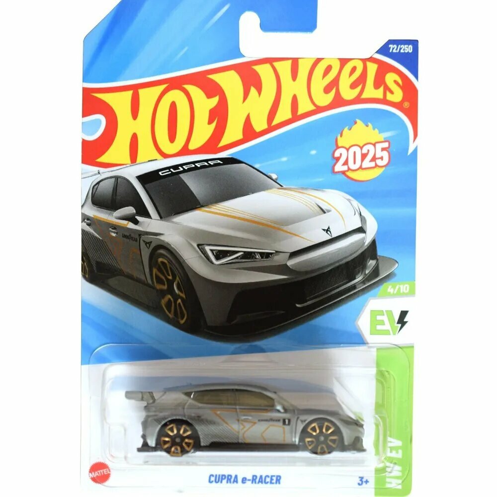 Машинка Mattel 2025 H CASE 1/64 Car CUPRA e-RACER 2025-72X