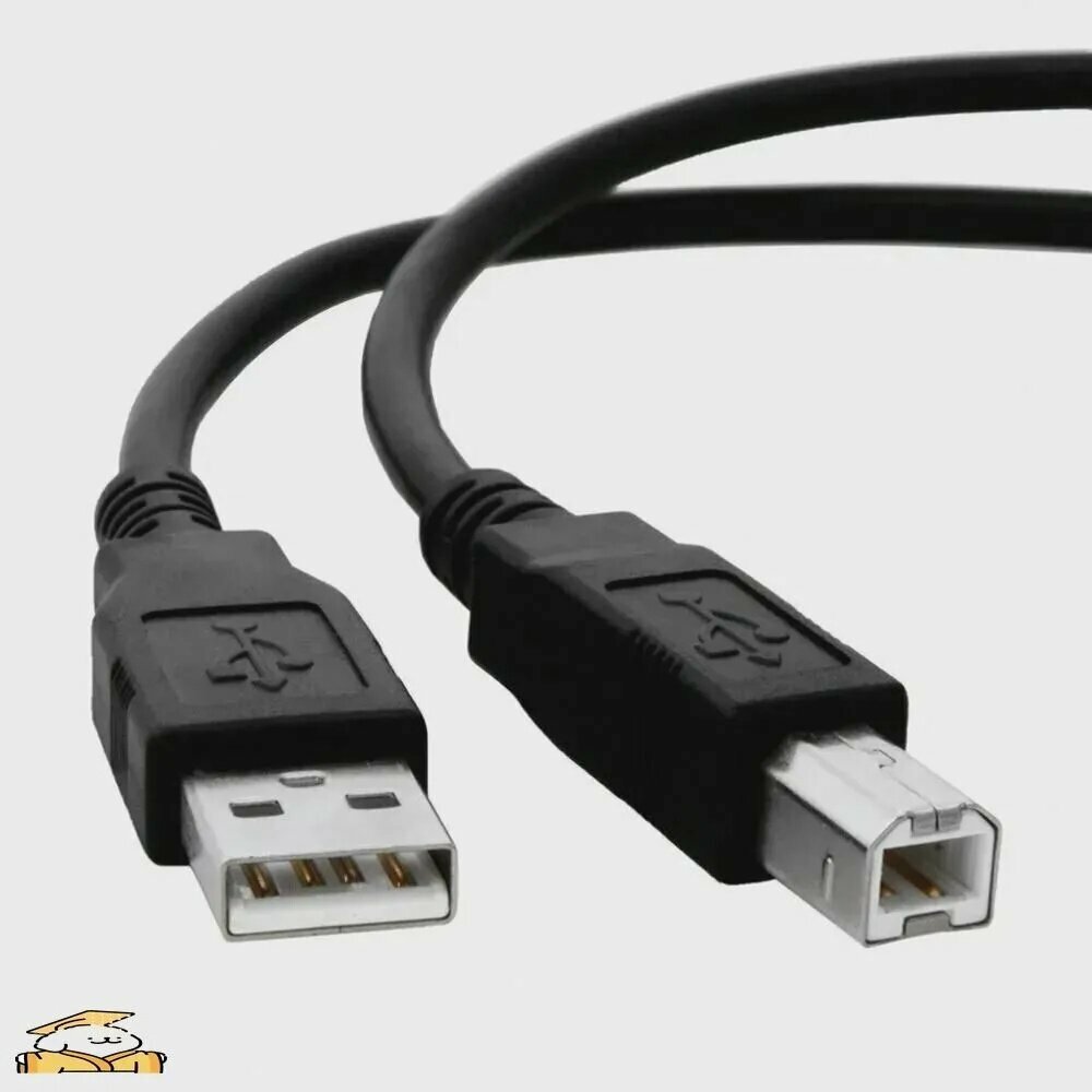 Кабель для компьютерной периферии USB 2.0 Type-A/USB 2.0 Type-B, 10 м, черный