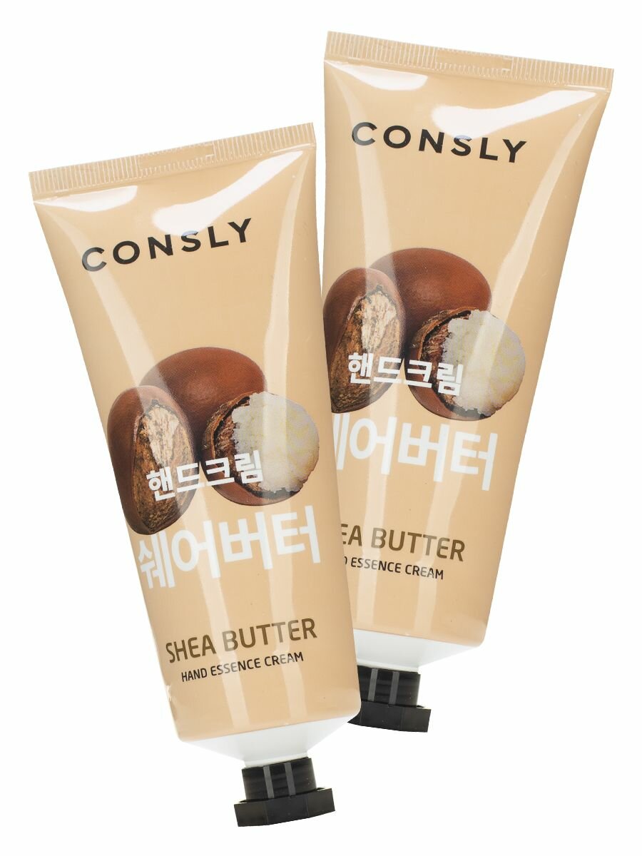CONSLY Корейский крем-сыворотка для рук питательный с маслом ши 2 шт*100 мл