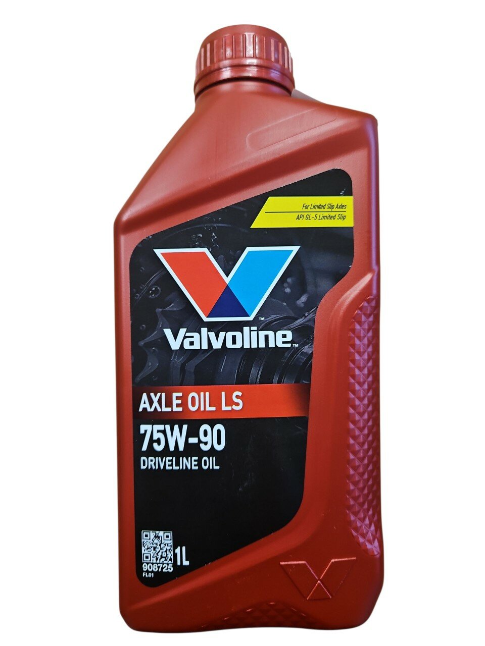 Трансмиссионное масло VALVOLINE AXLE OIL 75W90 Limited Slip GL-5, 1L