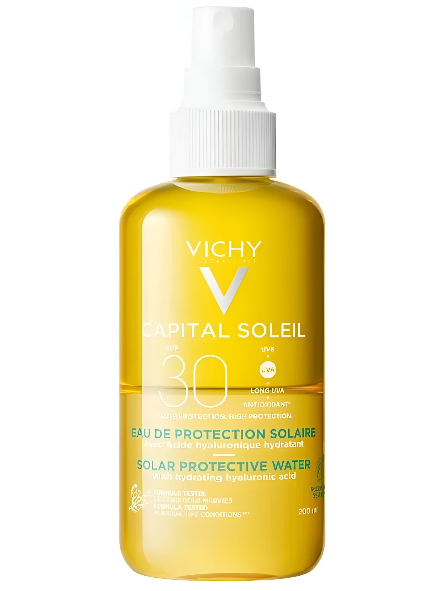 Спрей Vichy Capital Soleil КС-25, двухфазный, SPF30, увлажняющий, 200 мл