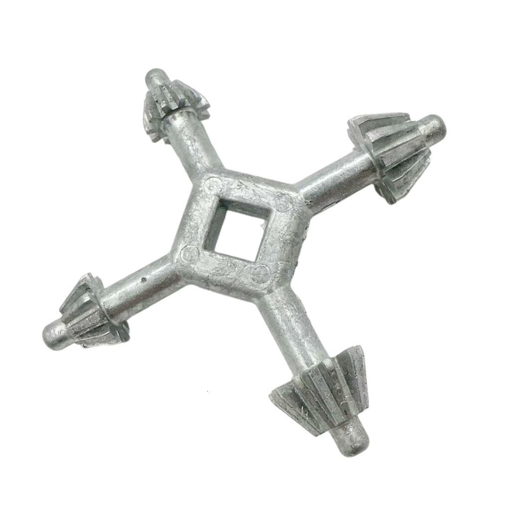 Четырёхгранный гаечный ключ из цинкового сплава