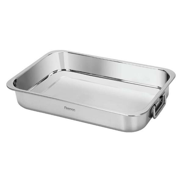 Противень FISSMAN для запекания 32x23x5 см (нерж. сталь)