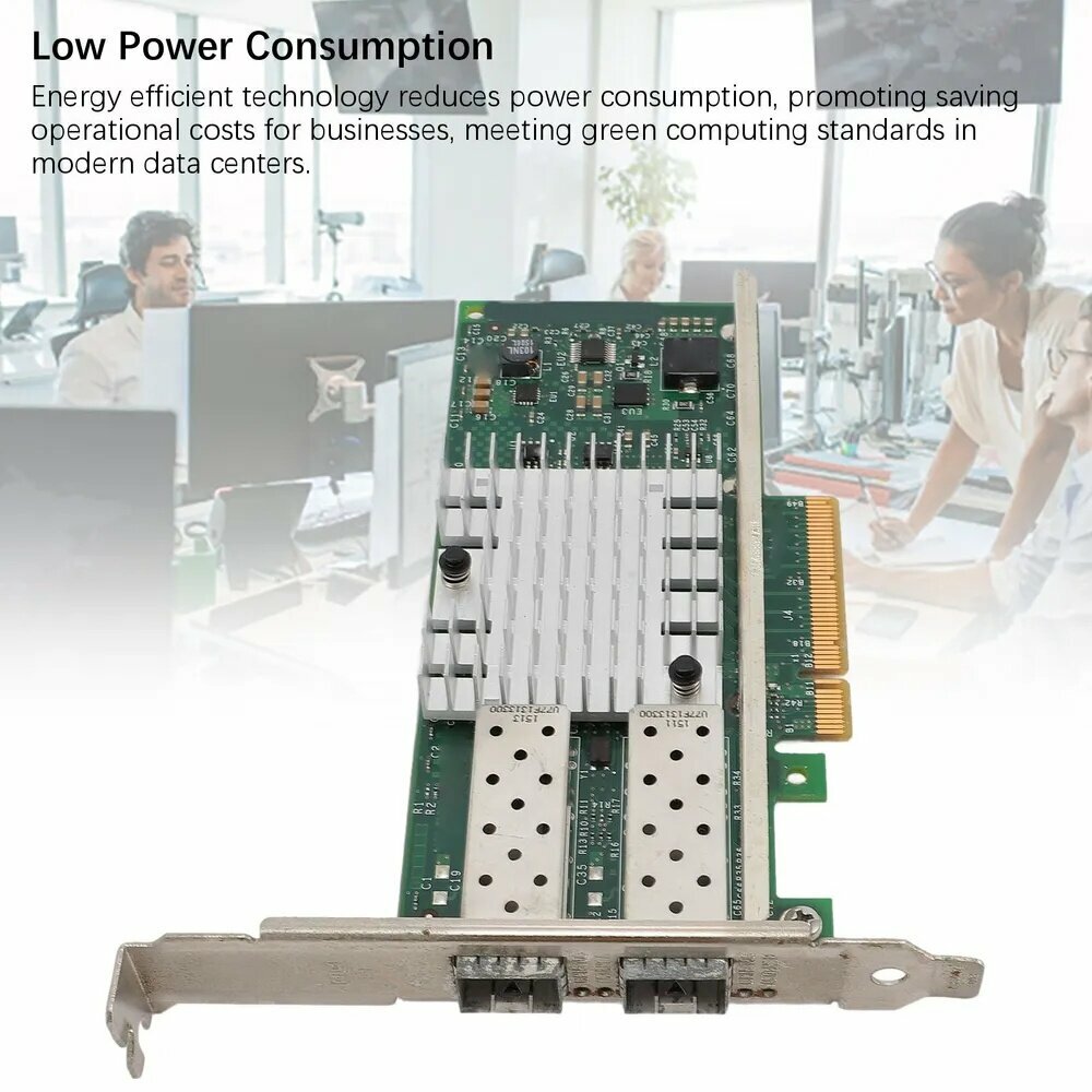 Сетевая карта SFP+ PCIE — фото 1