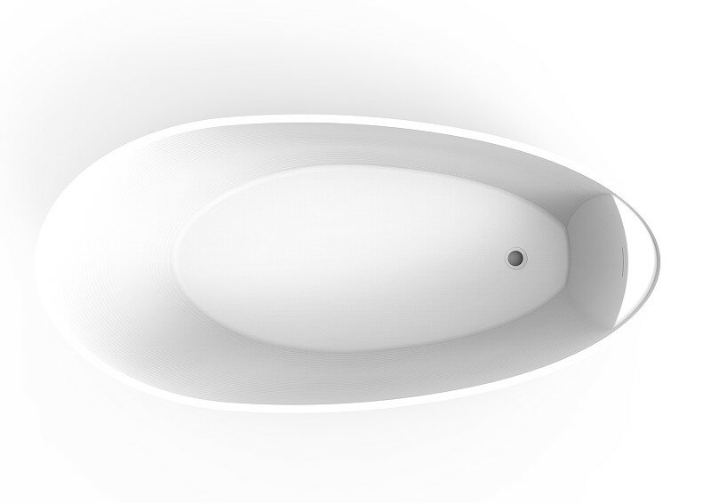 Ванна из искусственного камня Timo Mari 170x80 MARI1700 цвет Белый матовый