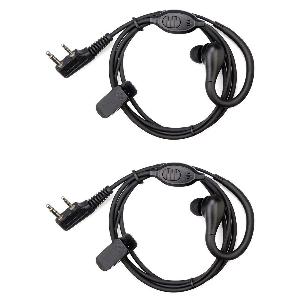 2 штуки подходят для наушников-вкладышей Quansheng Baofeng tyt walkie-talkie