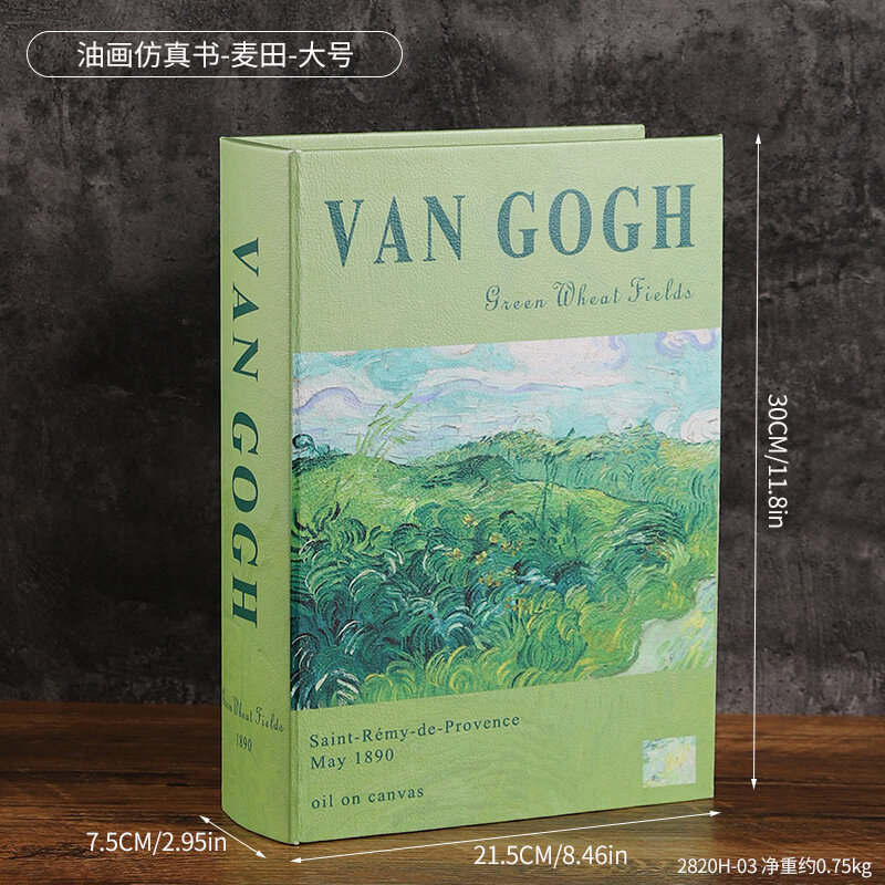 Имитация книги, модель книги для декора в кабинете, офисе, книжной полке, винтажная декоративная книга, реквизит для фотографии, ремесленная демонстрация