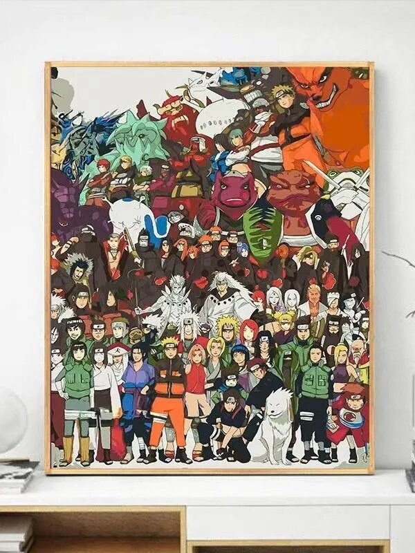 Алмазная картина Наруто 40*50см